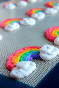 Rainbow Meringues - Big Bear's Wife