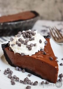 Triple Chocolate Pie - Big Bear's Wife