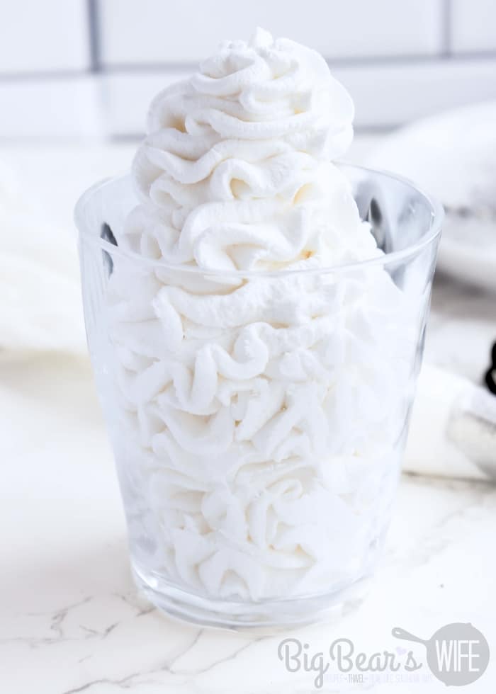 Homemade Whipped Cream Recipe - Big Bear's Wife